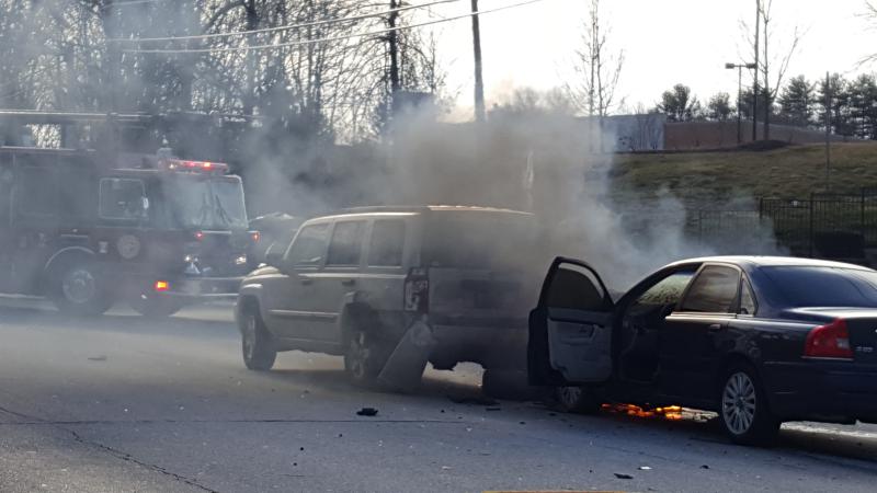 Car Fire - First West Chester Fire Company